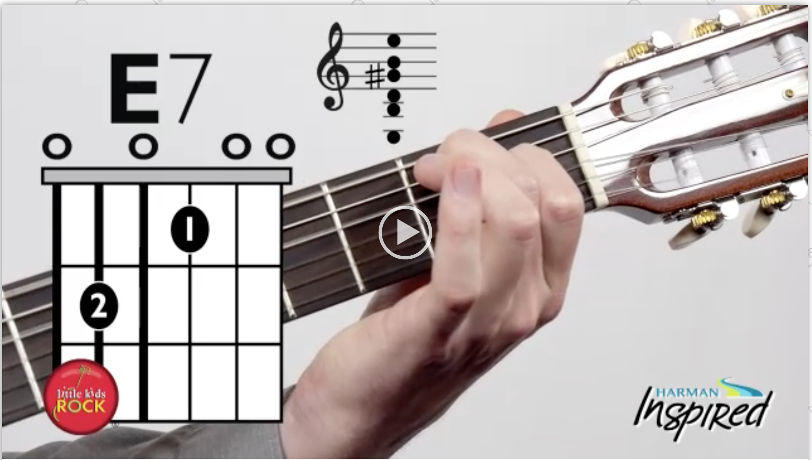 Open Chords: E7 – A7 | Guitar Lessons | Music Will