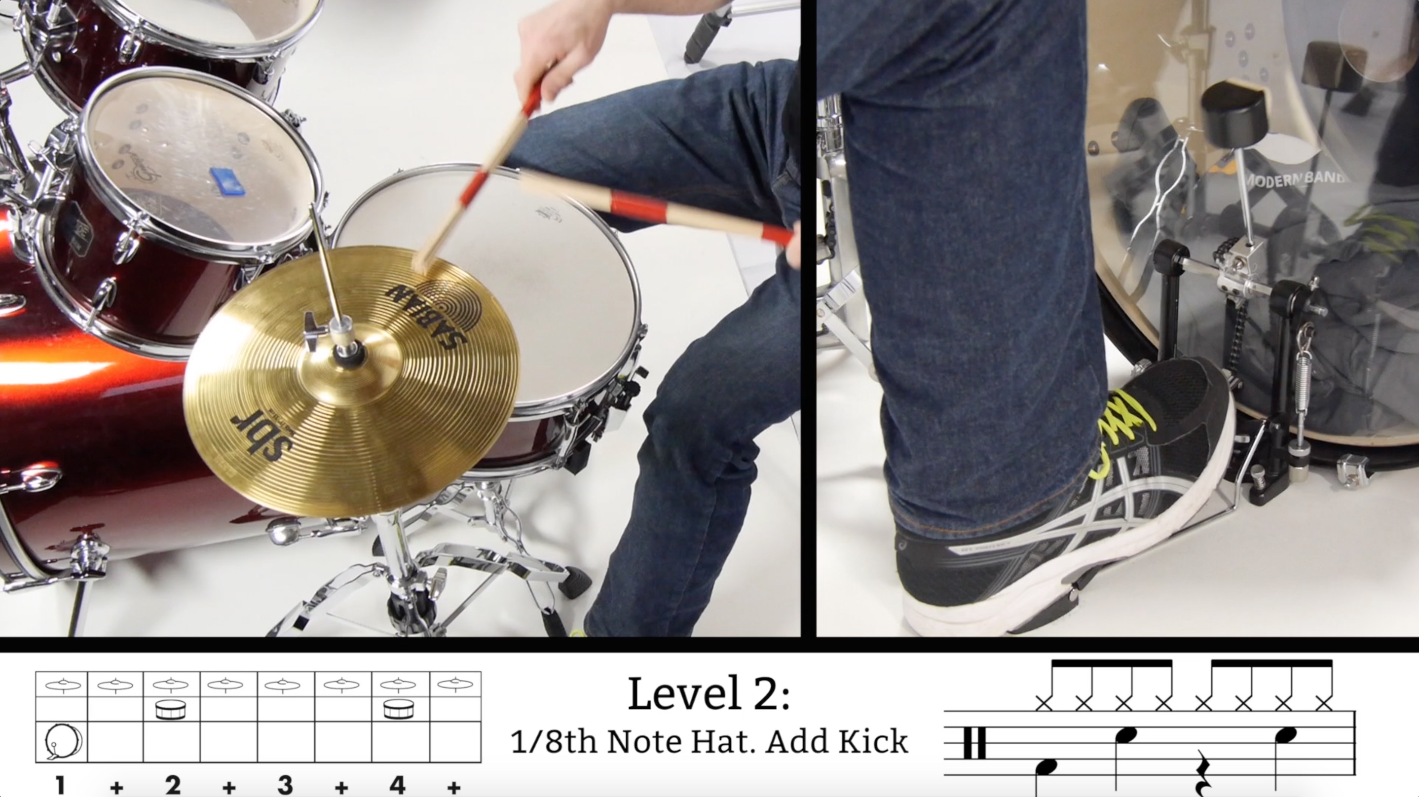 Drum Scaffolding – In the Style of “Feel It Still” | Drums Lessons ...