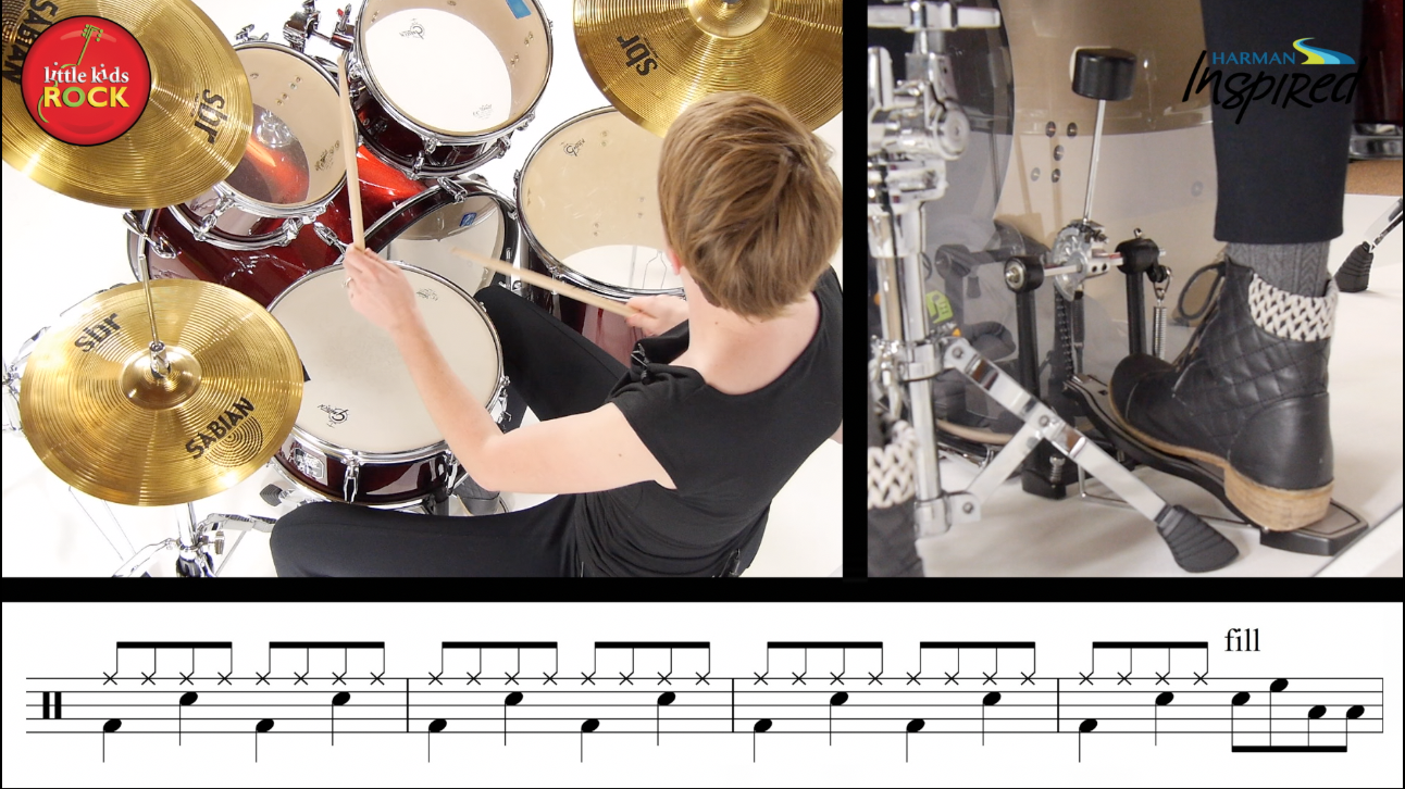 Practice Track: Verse and Chorus | Drums Lessons | Music Will
