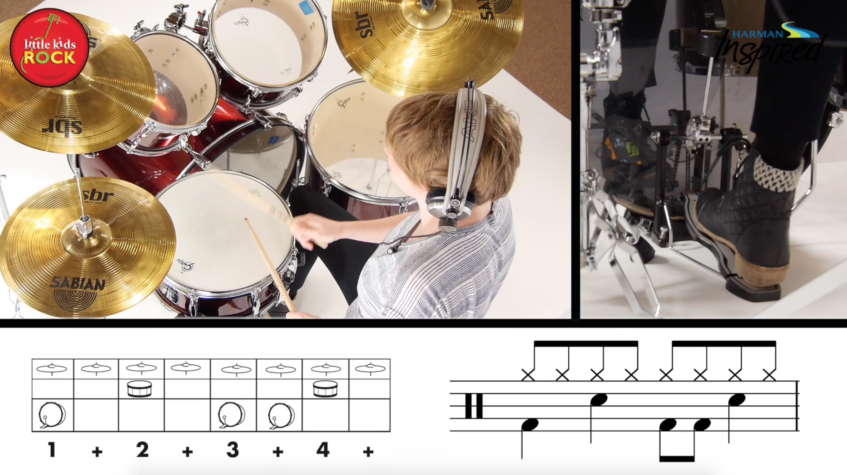 Rock Groove Lesson | Drums Lessons | Music Will