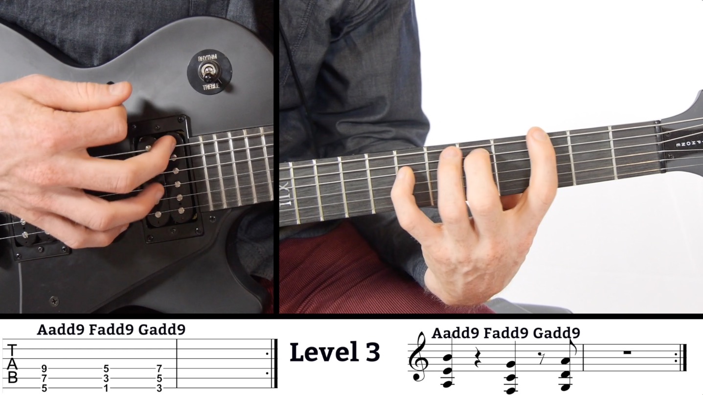 Guitar Scaffolding – In the Style of “No Tears Left to Cry” | Guitar ...