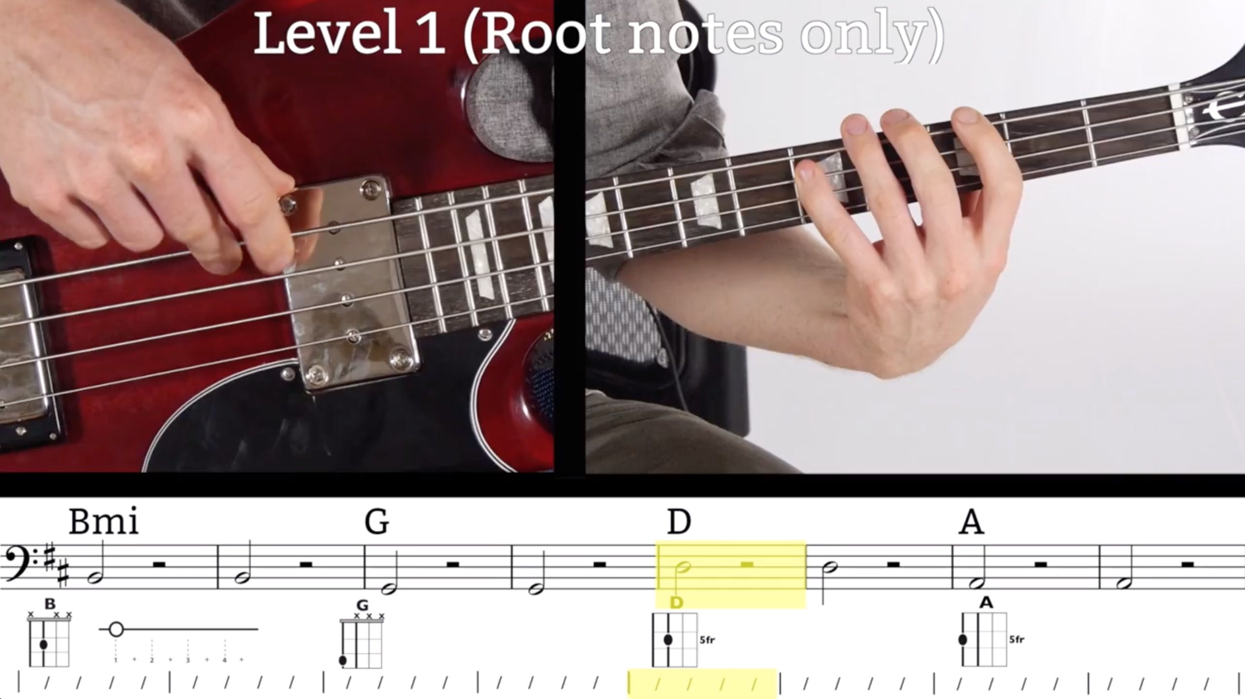 Bass Scaffolding – In the Style of “Despacito” | Bass Lessons | Music Will