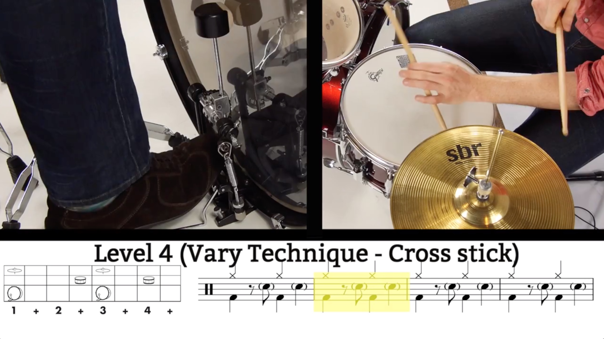 Drum Scaffolding – In the Style of “Despacito” | Drums Lessons | Music Will