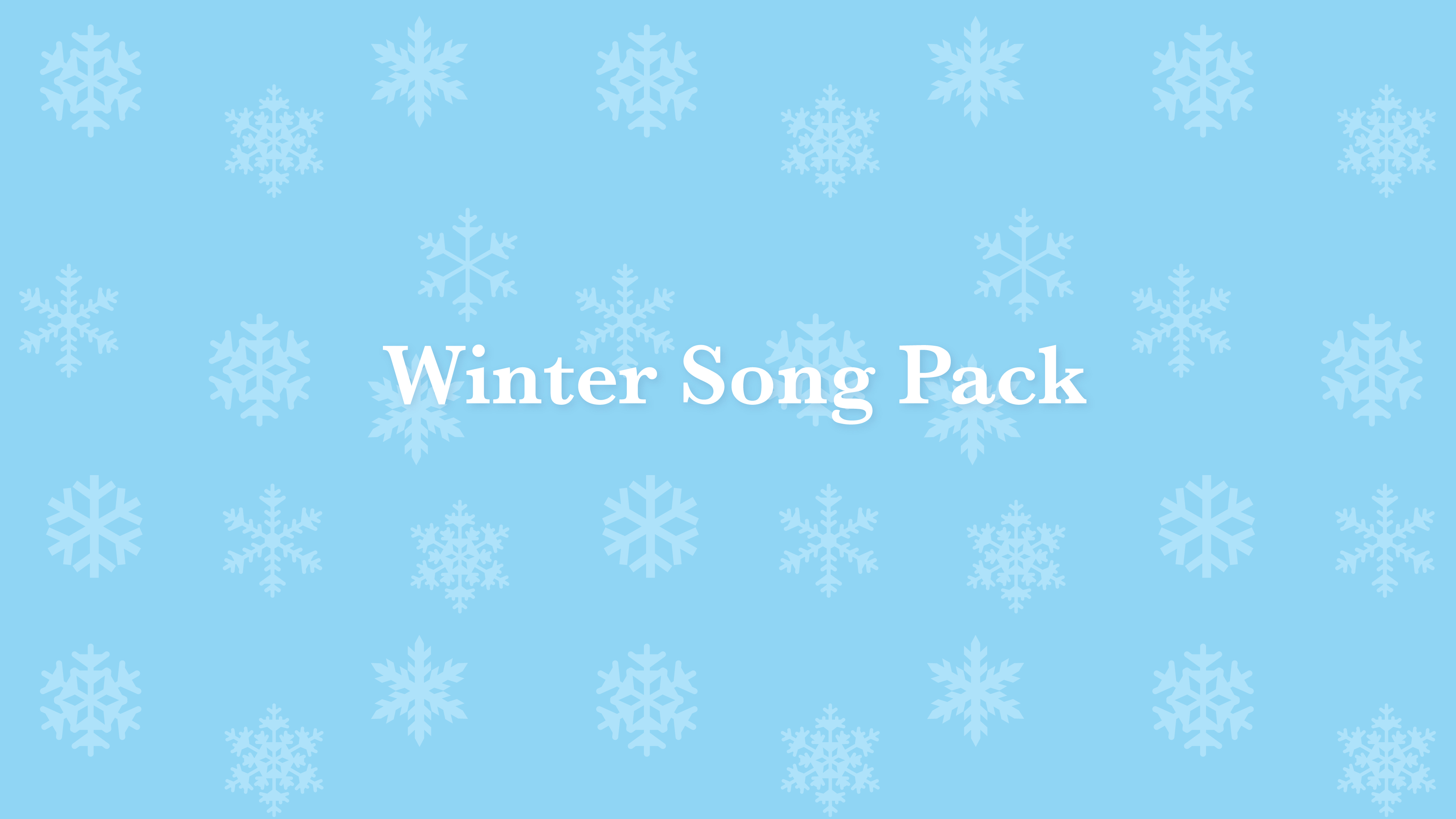 New Songs in the Winter Song Pack! | Music Will JamZone