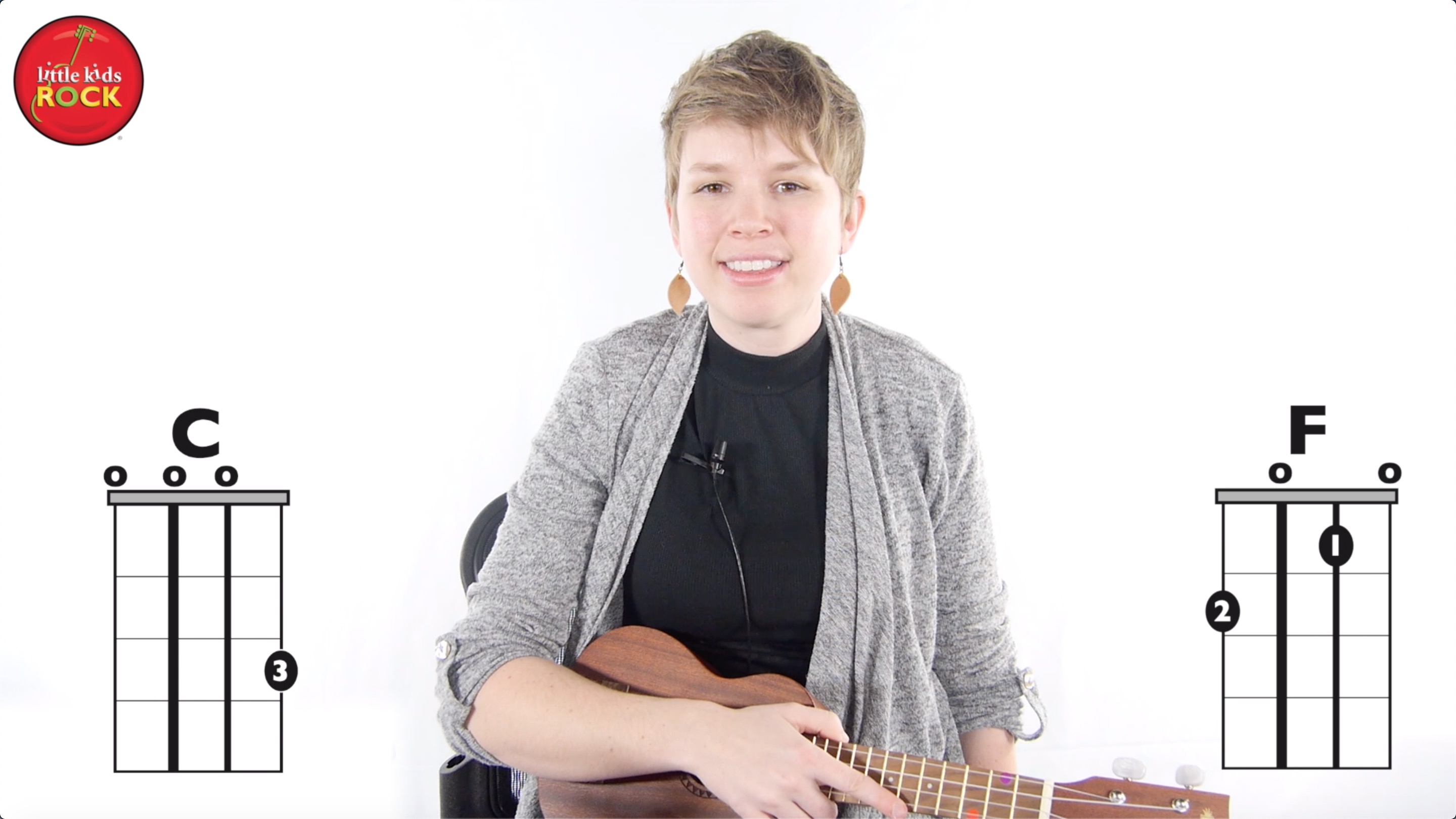 C and F Chord Songs | Ukulele Lessons | Music Will