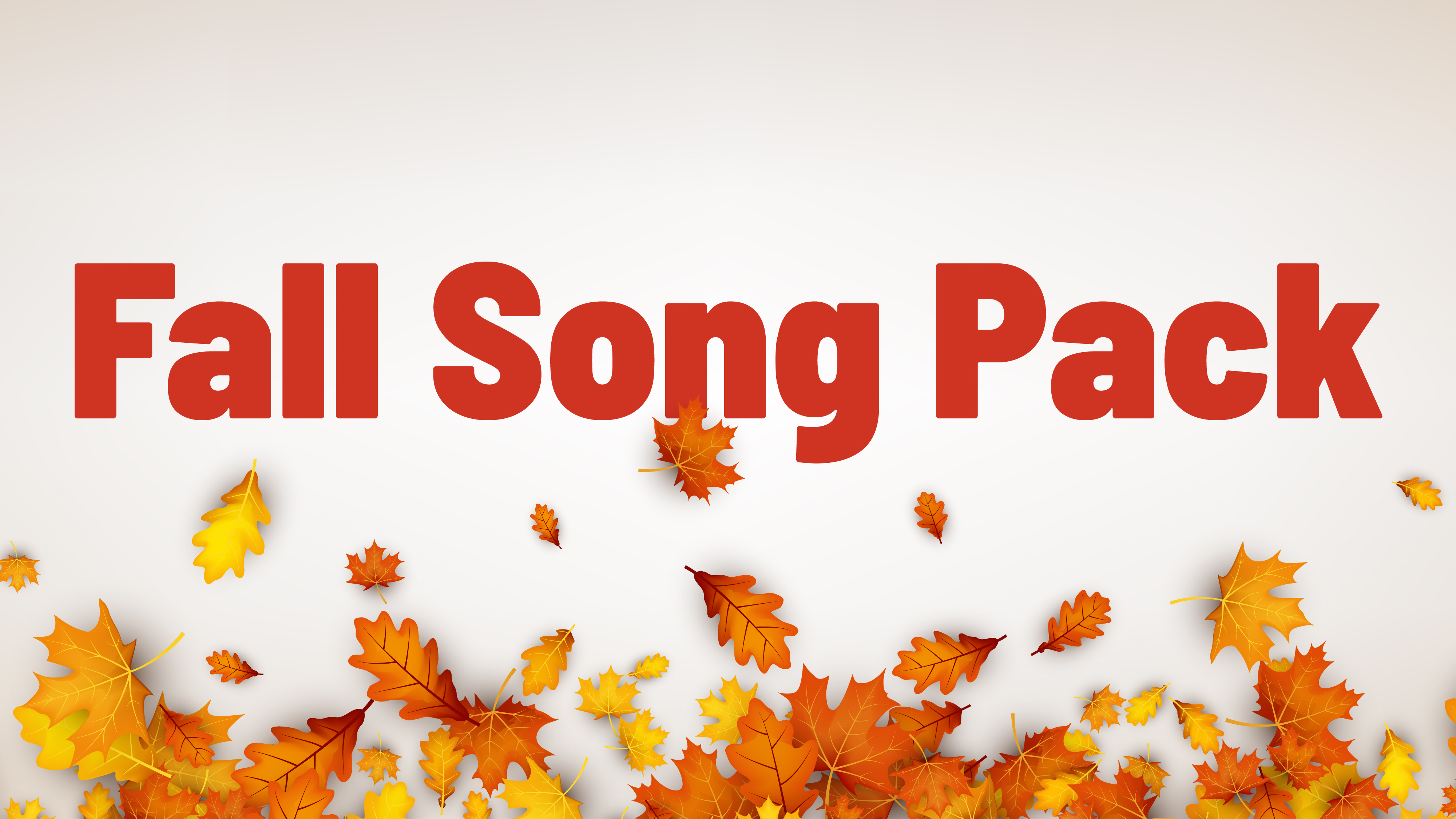New Songs in the Fall Song Pack! | Music Will JamZone
