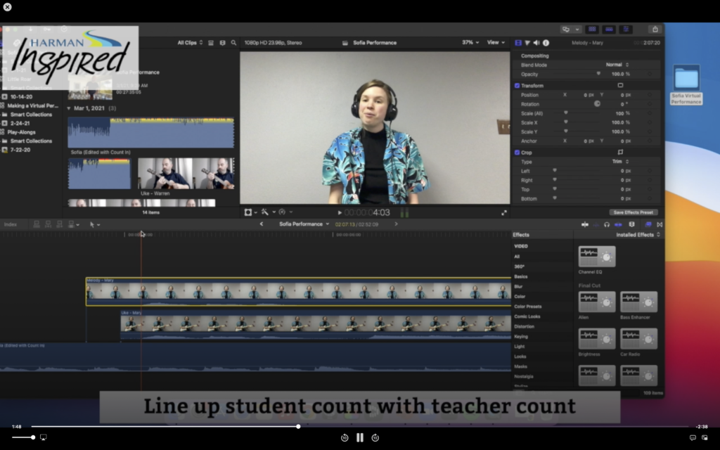 Virtual Performance 5: Sync Videos | Best Practices Lessons | Music Will