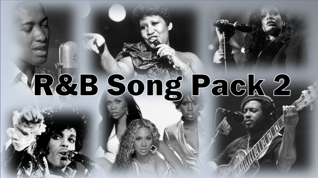 Classic and New Hits in the R&B Song Pack | Music Will JamZone