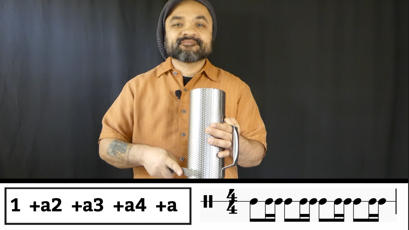 Cumbia – 02 – Guacharaca | Drums Lessons | Music Will