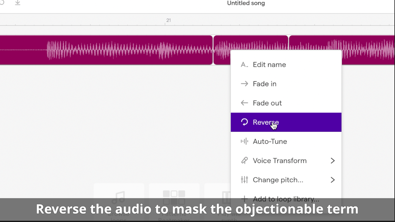 Creating a Clean Version with Soundtrap | Best Practices Lessons ...