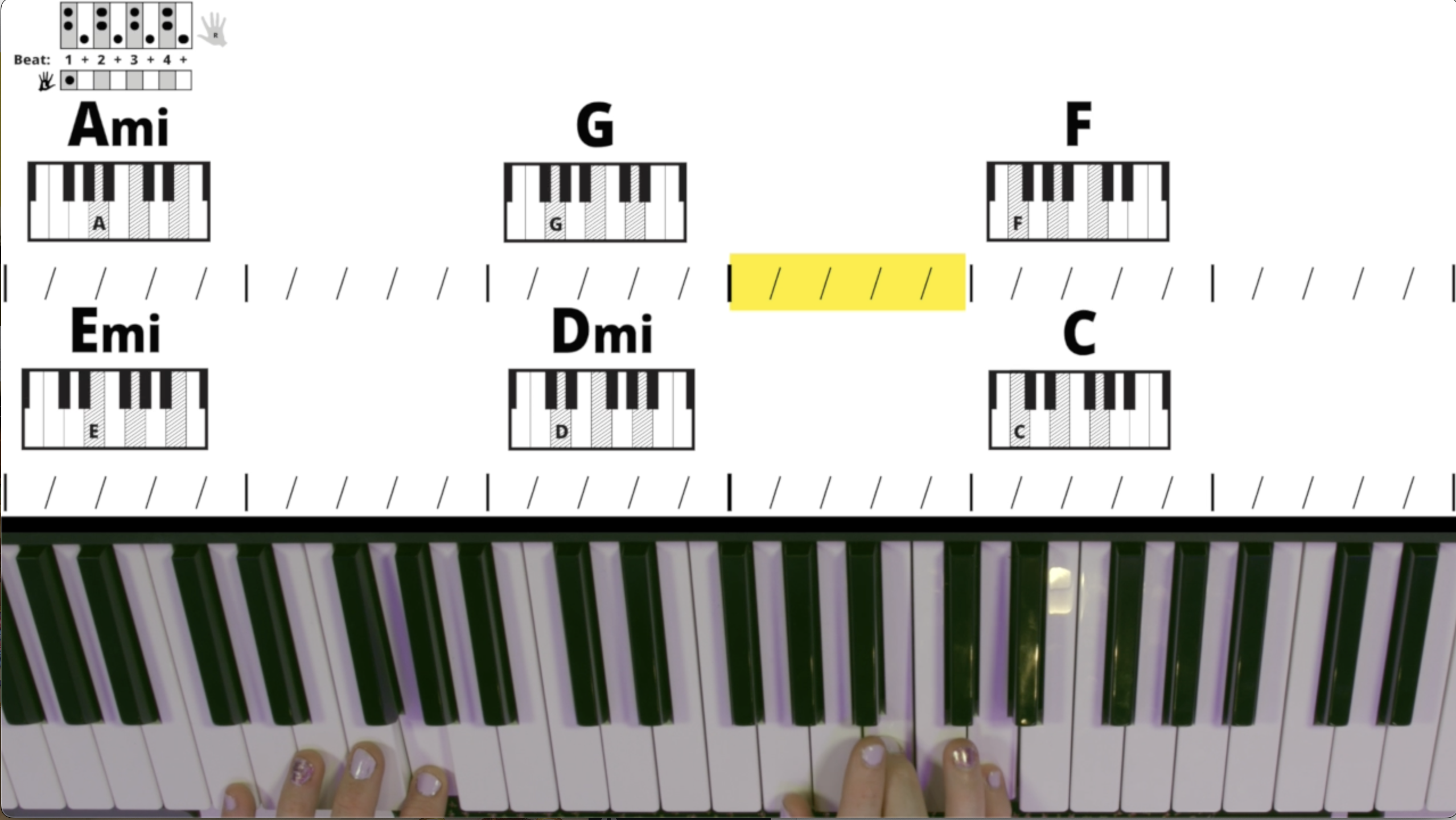 Keyboard Warmups – Rocking Pattern Eighth Notes | Keyboard Lessons ...
